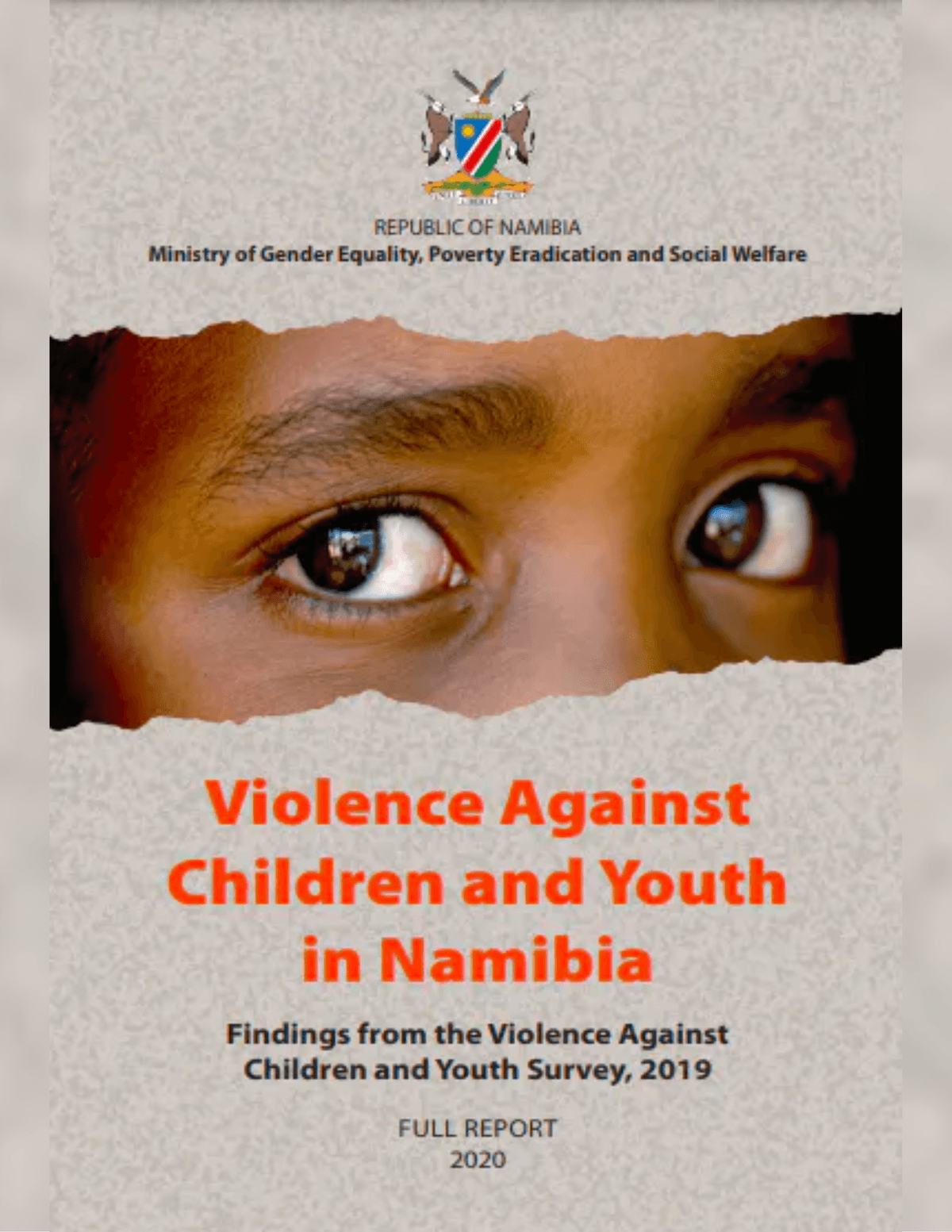 Namibia Violence Against Children and Youth Survey (VACS) report 2021…